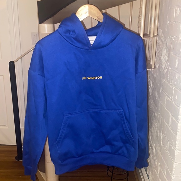 Mr Winston | Other | Mr Winston Hoodie In Blue | Poshmark